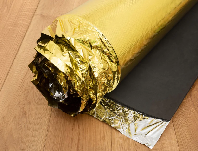 Buy Wood Flooring Kent Real Wood Flooring Underlay 7mm Gold Foil EPV ...